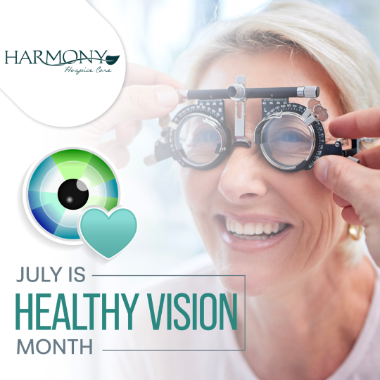 Healthy Vision Month – Harmony Hospice Ohio